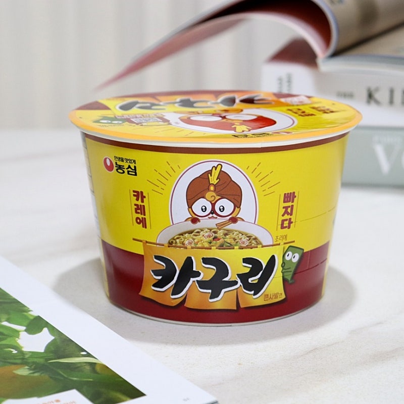 농심 카구리 큰사발 화방넷 미술에 푹 빠진 카구리 컵라면 네이버 블로그