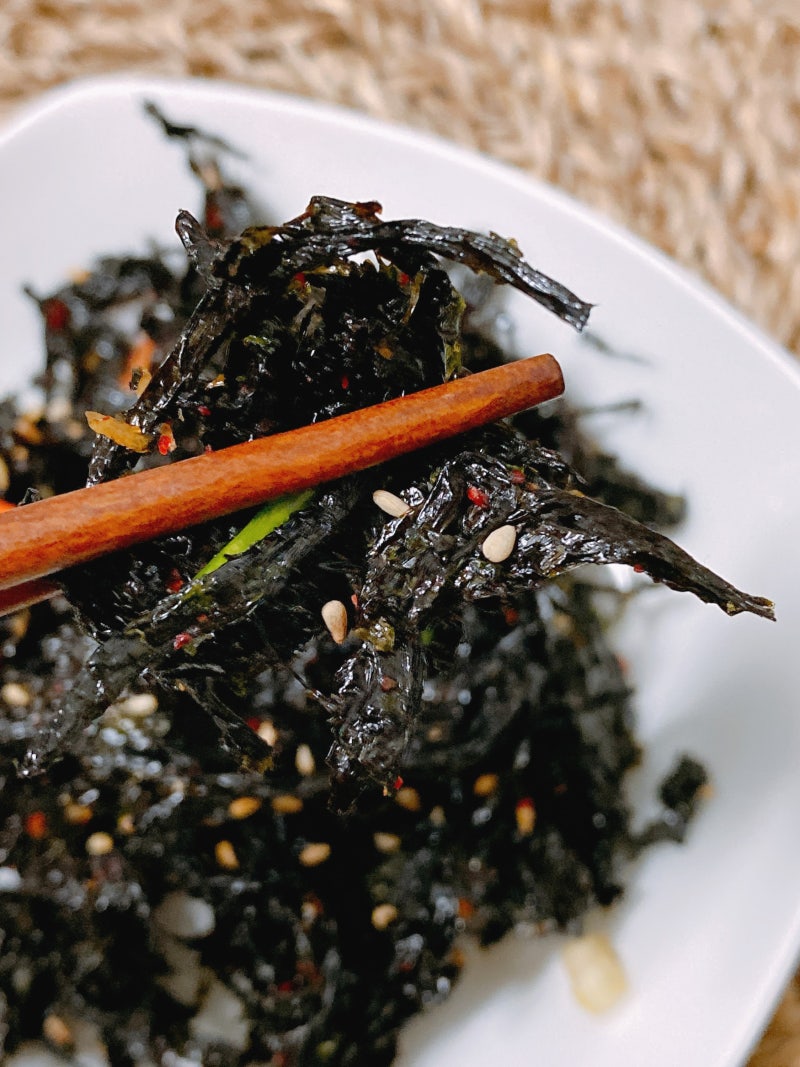 돌자반무침 만들기 건파래무침 언제나 맛있는 간단한반찬 네이버 블로그