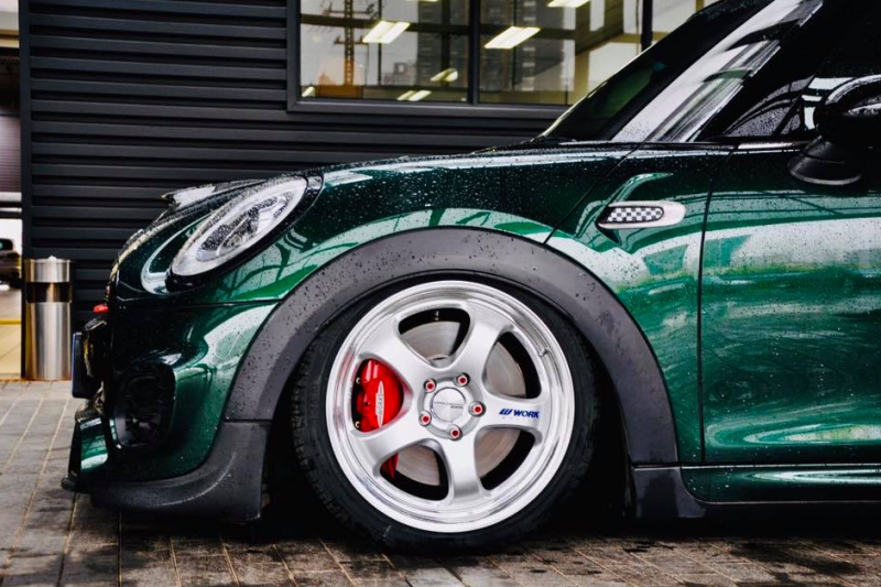 방출 18" WORK MEISTER S1R 2P,MINI COOPER,VW GOLF,18인치 워크 마에스터,PCD 114.3 ...