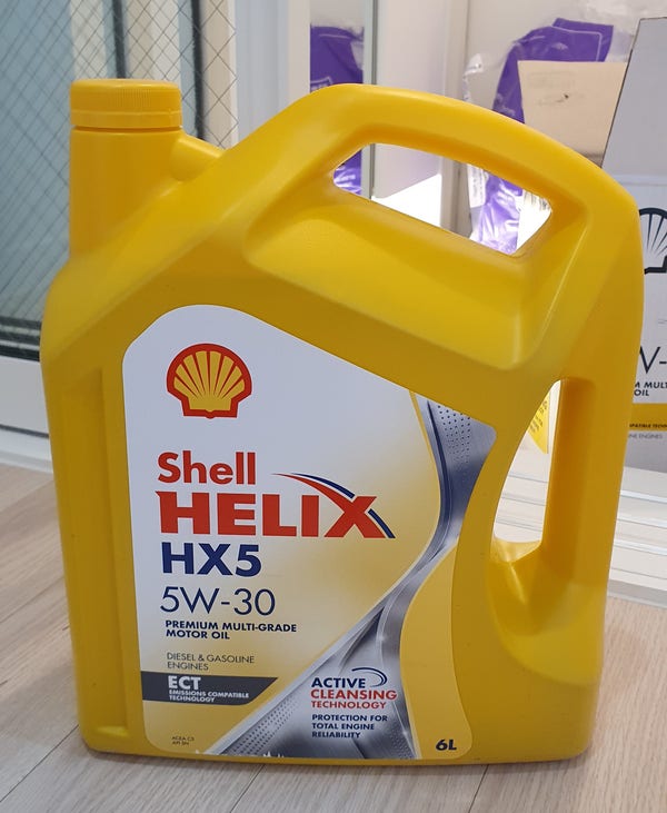 쉘 힐릭스 HX5 5W-30 (shell helix HX5 5W-30) 재구매 : 네이버 블로그