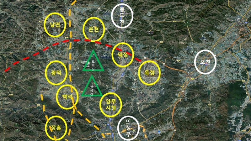 양주시 도시기본계획 2035와 백석 신도시 개발사업 네이버 블로그