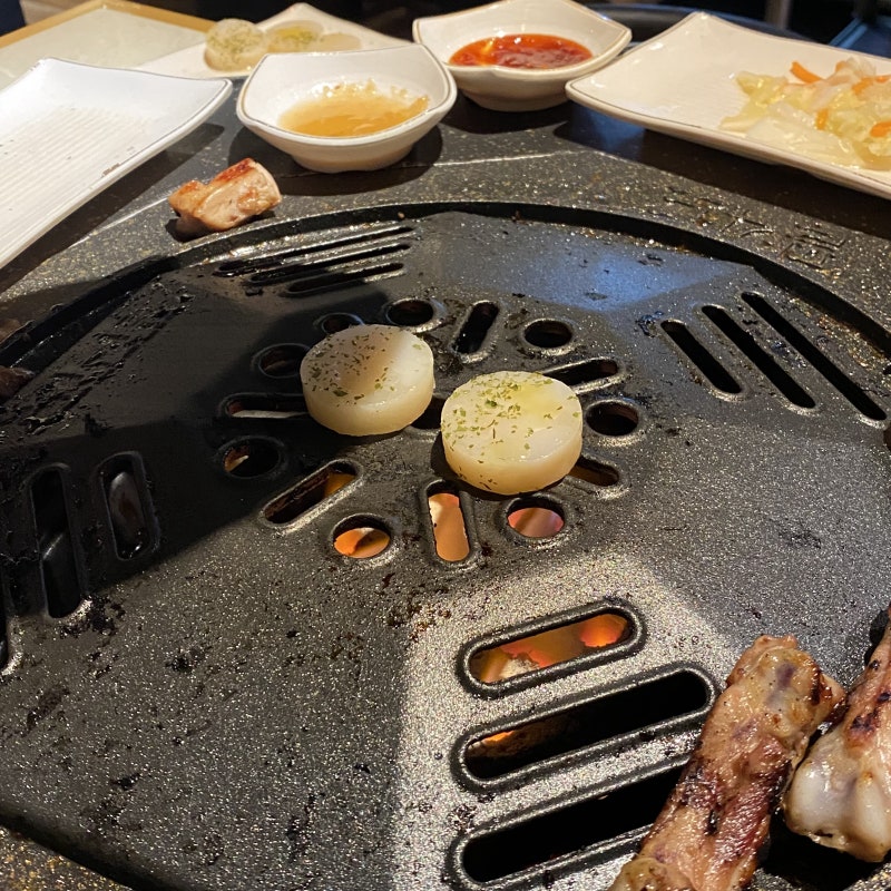 영등포 숯불닭갈비 맛집 팔각도 영등포점 3번째방문 내돈내산 후기 네이버 블로그