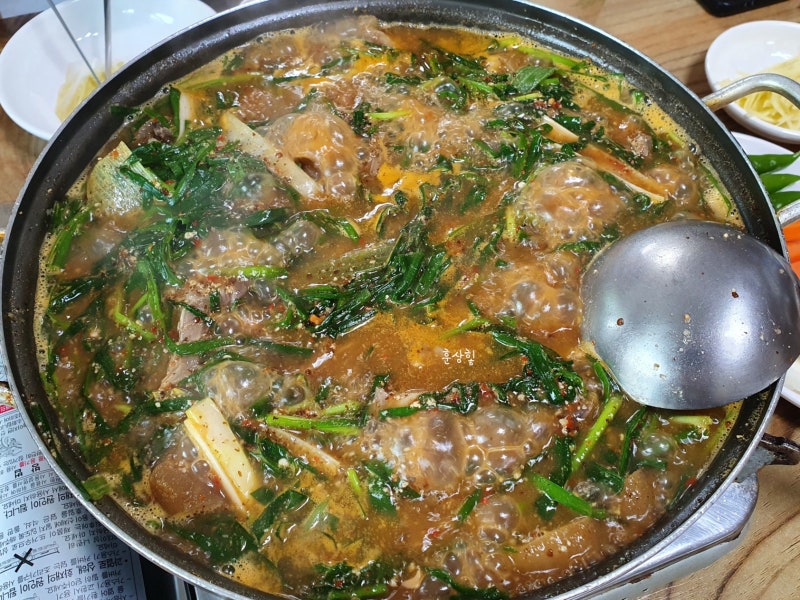 원주 보양식 장수영양탕 염소탕 전골로 몸보신하고 왔다 네이버 블로그