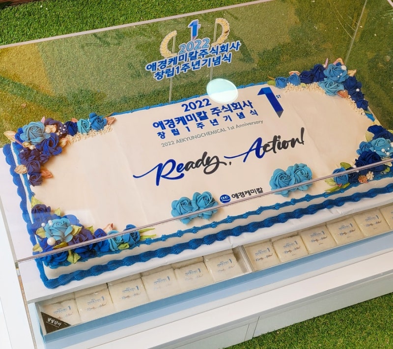 수원 평택 분당 기업행사떡케이크 40cmx80cm대형떡케이크 : 네이버 블로그