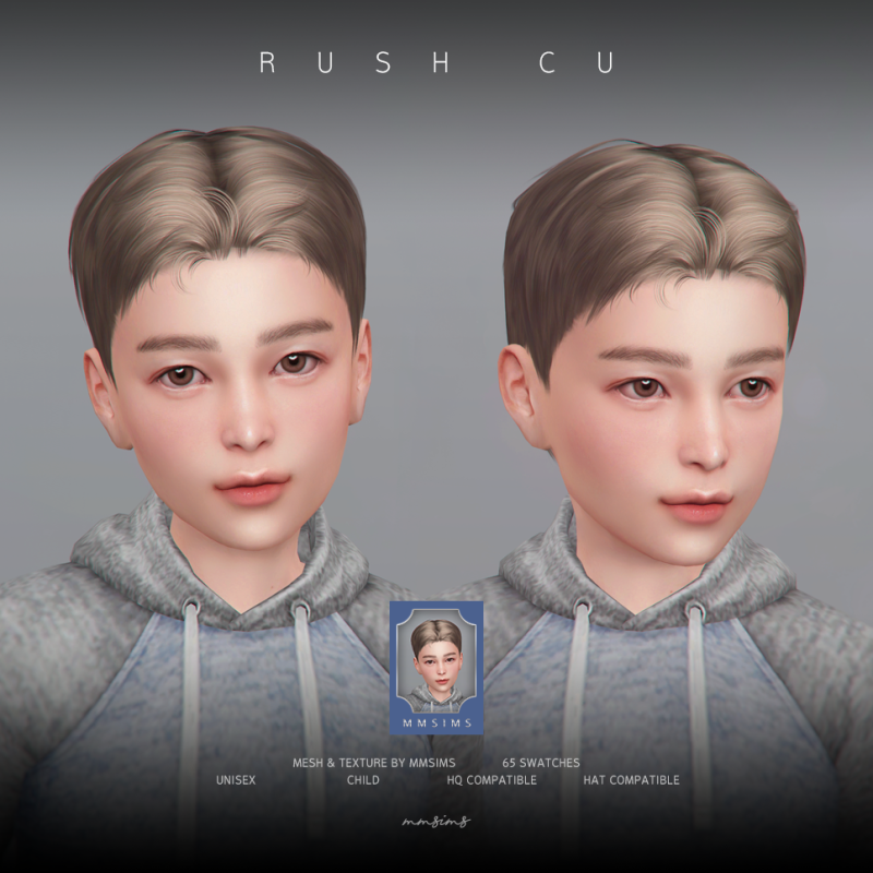 심즈4 CC 헤어 // MMSIMS Hair Rush CU : 네이버 블로그