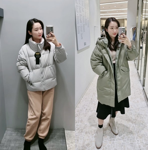 K2 씬에어 여자롱패딩 야상점퍼 멋스러워~ 케이투 여성 아우터 구경해봐 A22
