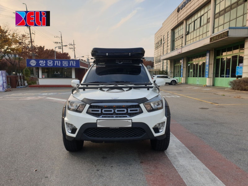 코란도스포츠 오버휀다 차체 너비 변경 차체 분리형 볼트 고정 구조변경 승인 완료 네이버 블로그