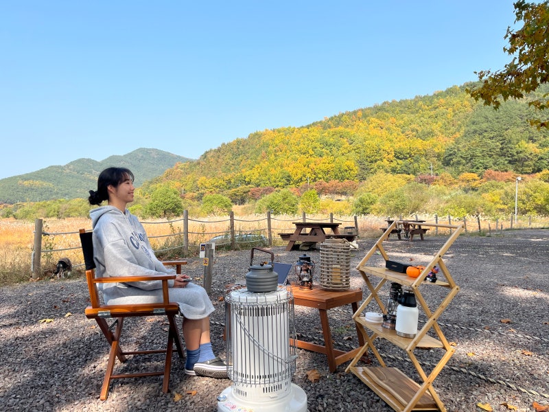 대구 근교 캠핑장_구지 강변오토캠핑장 34번 사이트_애견동반 : 네이버 블로그