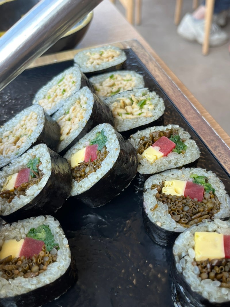 거제 매미성 맛집 '배말칼국수김밥 거제장목점' 거제도 별미네! : 네이버 블로그