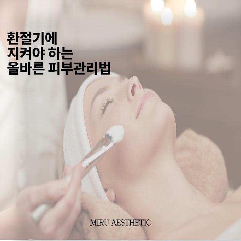 환절기 피부염 속건조 예민하고 뒤집힌 피부 되돌리기환절기 피부관리프로그램 추천정자역미루에스테틱 네이버 블로그