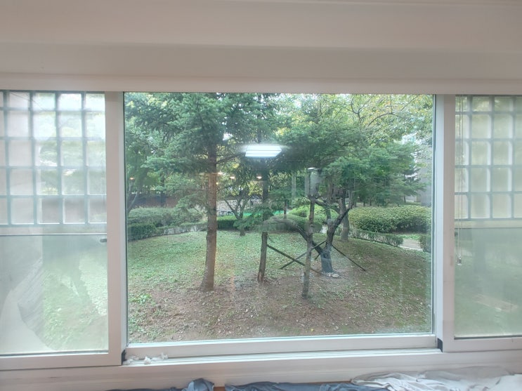 일산 아파트썬팅 식사동 풍동 장항동 거실창문썬팅 햇빛차단썬팅 유리창 열차단썬팅 시공