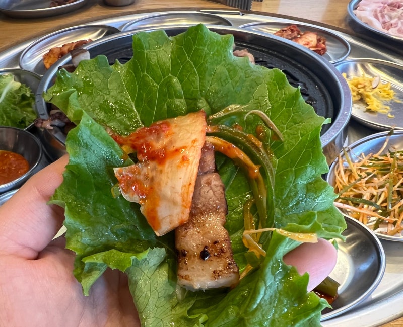 신촌 맛집 연대 고기집 쟁반집8292 신촌점에서 돈쟁반 먹어본 후기 네이버 블로그