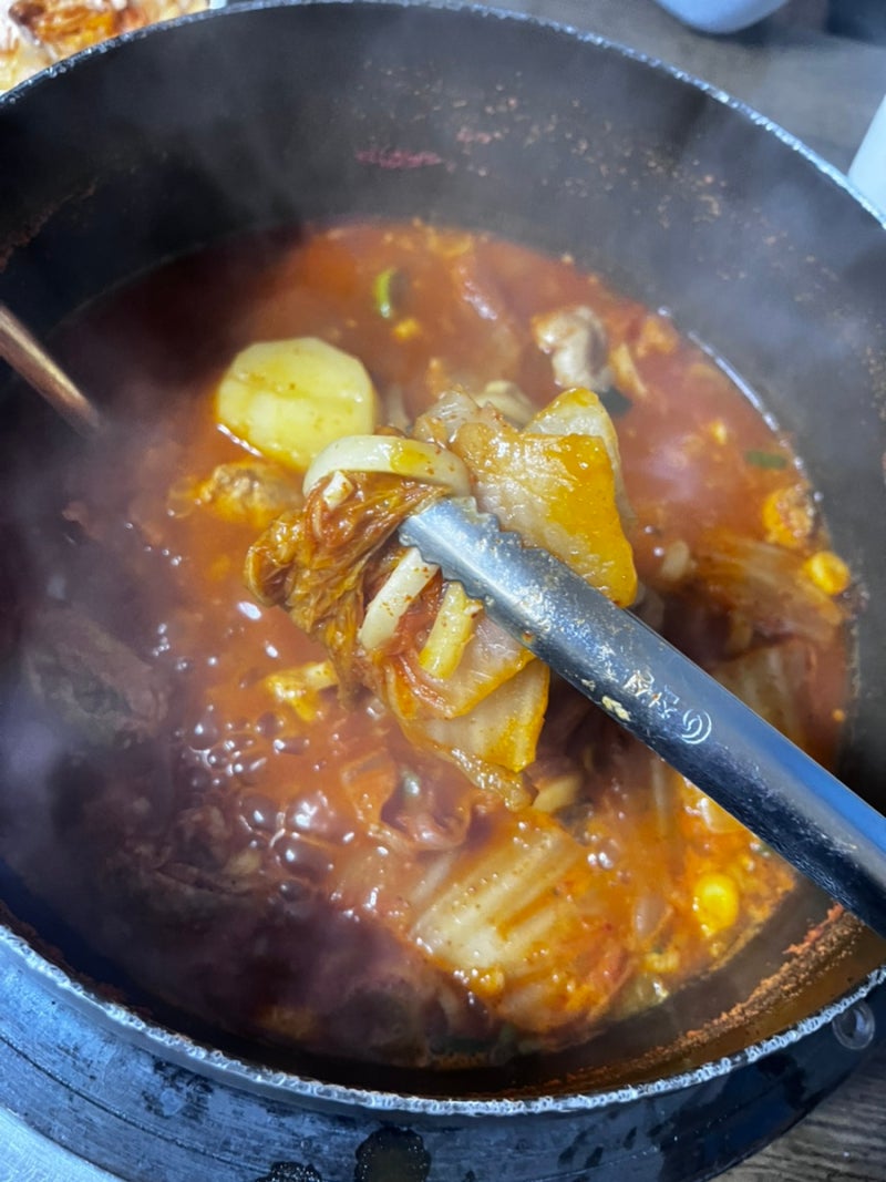 문래 묵은지 닭도리탕 맛집 윤심이네 닭매운탕 네이버 블로그