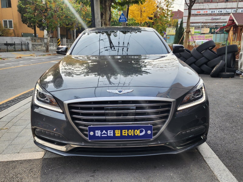 역곡 타이어교체 제네시스G80 금호 마제스티9 TA91 : 네이버 블로그