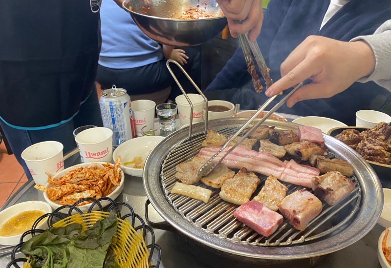 남포동 생갈비 맛집 왕대박숯불갈비 남포 야외테이블 노포 감성 남포동고기집 네이버 블로그
