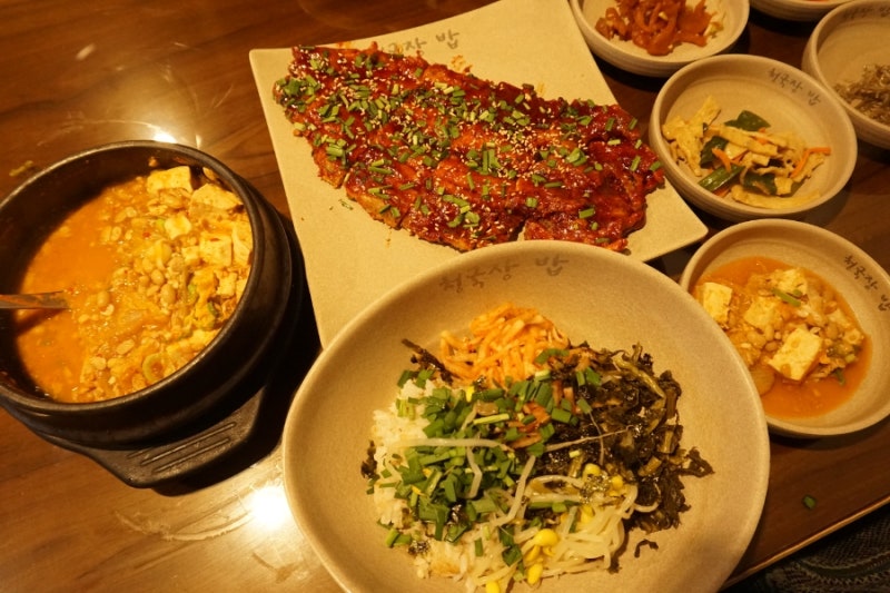 안국역 한식 맛집 청국장밥 청국장코다리정식 네이버 블로그
