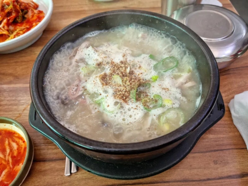 송파 순대국 개롱역 먹자골목 깔끔한 국밥 맛집 시골순대국 네이버 블로그