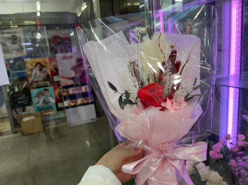 서현역 꽃집 내돈내산 후기 서현플라워 기념일선물꽃자판기이용가능 네이버 블로그
