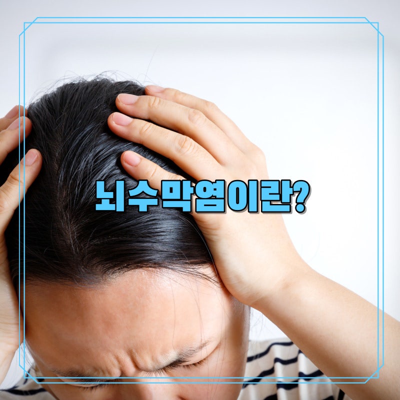 아기성인 뇌수막염 증상 및 원인 치료 세균성 뇌수막염 검사 등 네이버 블로그