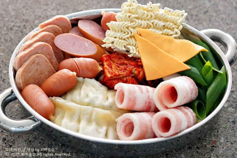 부대찌개 황금레시피 재료 맛보장 10분컷 부대찌개 양념장 만드는법 네이버 블로그