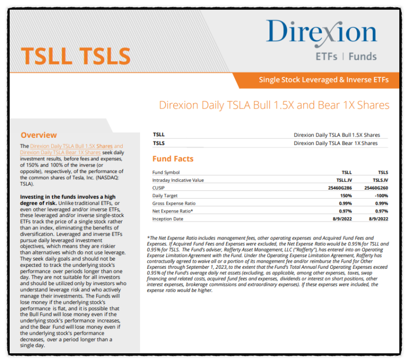 주식용어 단일종목 ETF 상장 예정 수수료, 주가(테슬라 레버리지 TSLL, 인버스 TSLQ) : 네이버 블로그
