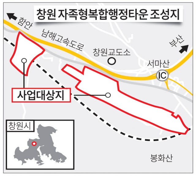 창원 회성동 복합행정타운 내년 착공 14개 공공기관 아파트 6천여세대 위치 확정 네이버 블로그