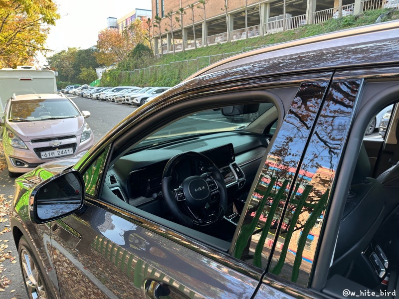 기아 쏘렌토 MQ4 B필러 하이그로시 교체 및 PPF DIY : 네이버 블로그