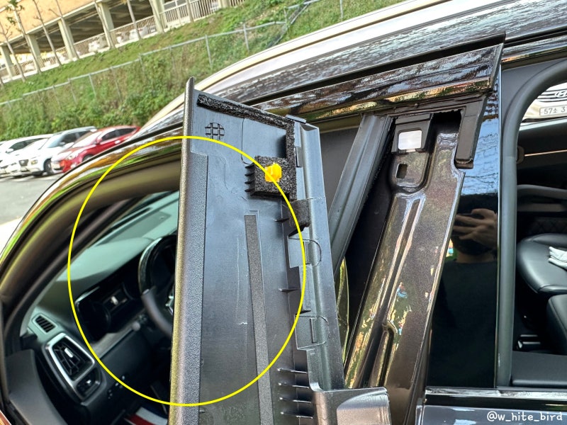 기아 쏘렌토 MQ4 B필러 하이그로시 교체 및 PPF DIY : 네이버 블로그