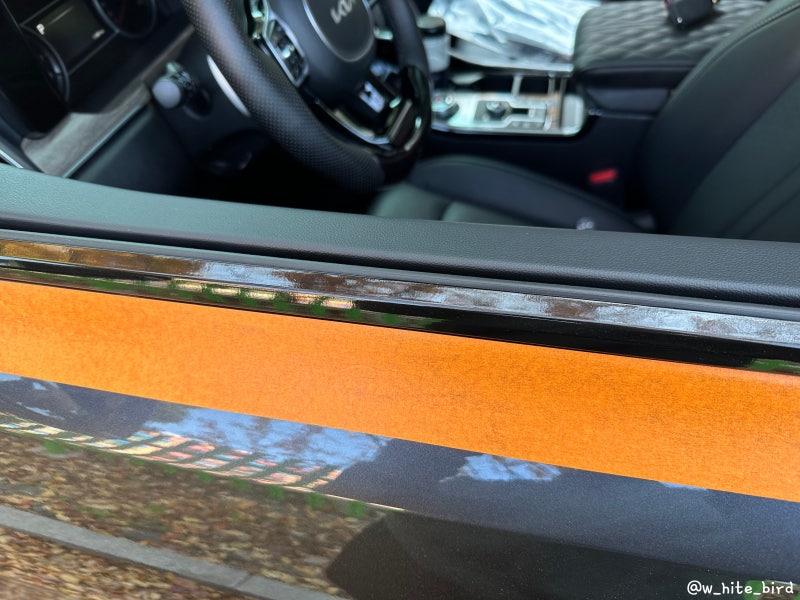 기아 쏘렌토 MQ4 B필러 하이그로시 교체 및 PPF DIY : 네이버 블로그