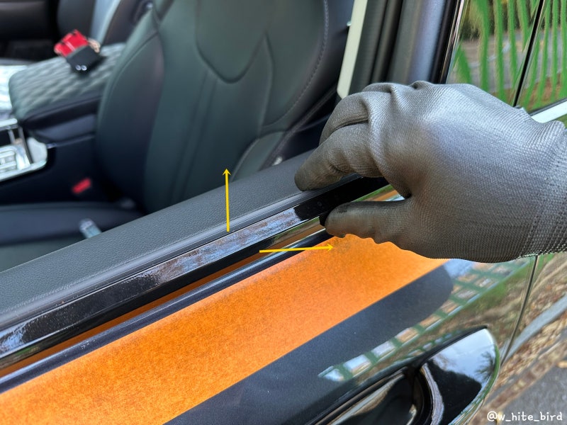 기아 쏘렌토 MQ4 B필러 하이그로시 교체 및 PPF DIY : 네이버 블로그