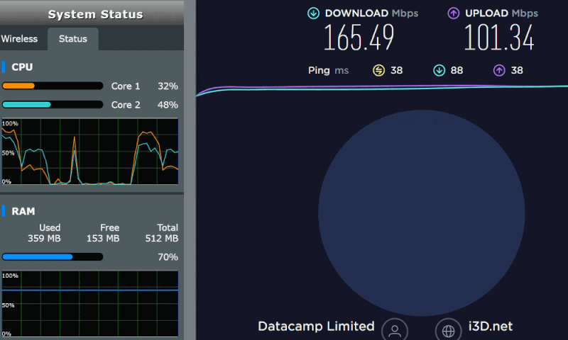 와이파이에 VPN 연결! ASUS 공유기 OpenVPN 속도 비교 (TUF Gaming AX3000, RT-AX68U, RT ...