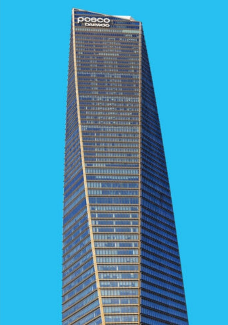 포스코타워 송도 (구 동북아무역타워). posco tower, songdo, incheon by kpf, 2014 : 네이버 블로그