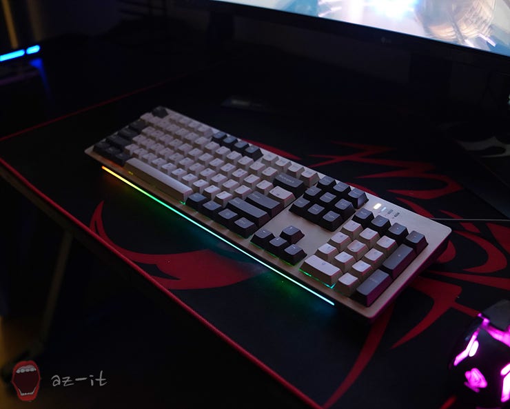 앱코 게이밍키보드! ABKO AN04F PBT 기계식키보드 저소음 넌클릭 : 네이버 블로그