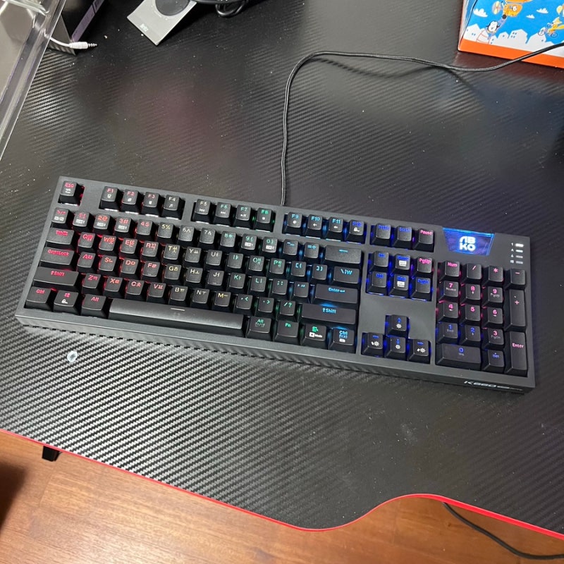카일광축 앱코 K660 ARC PC방 기계식 키보드 리뷰! : 네이버 블로그