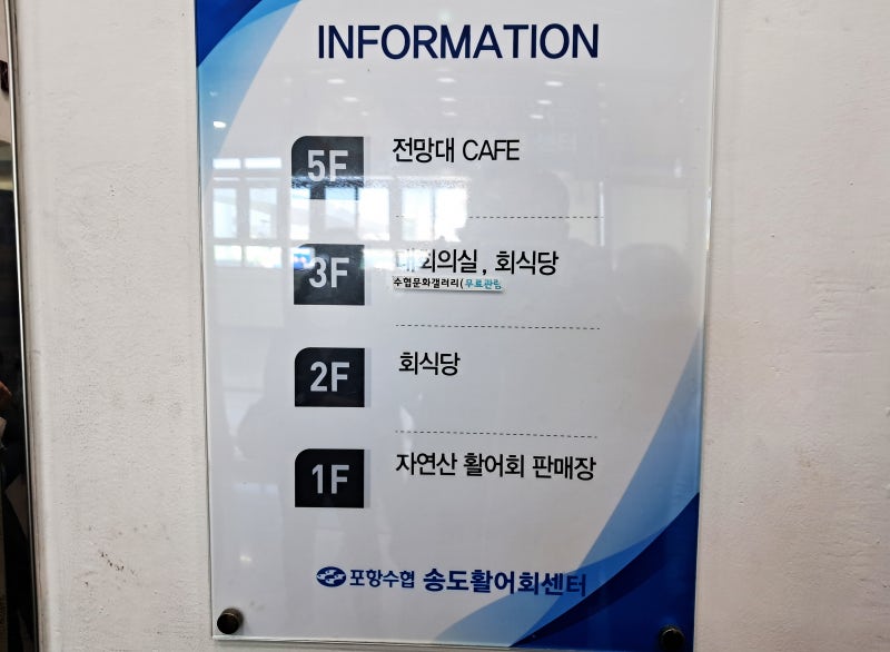 포항 포항수협 송도활어회센터활어회 판매장 초장집 회식당 네이버 블로그