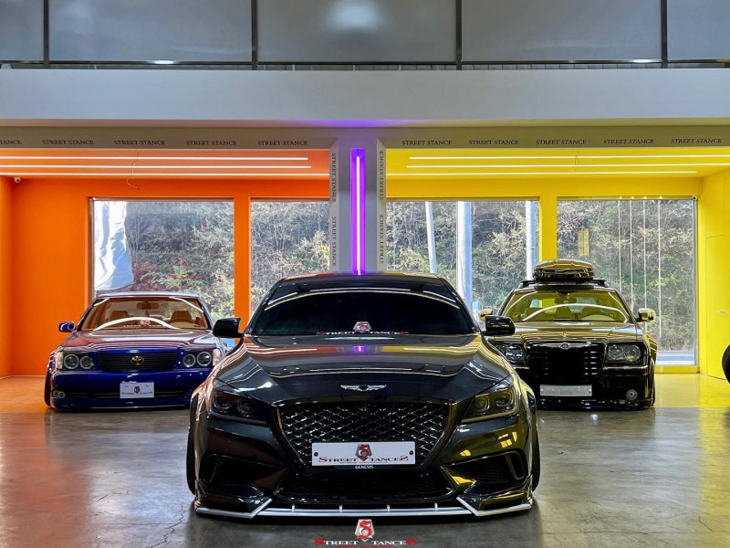 제네시스 DH G80 스포츠 철판연장오버펜더 튜닝 스트릿스텐스 : 네이버 블로그