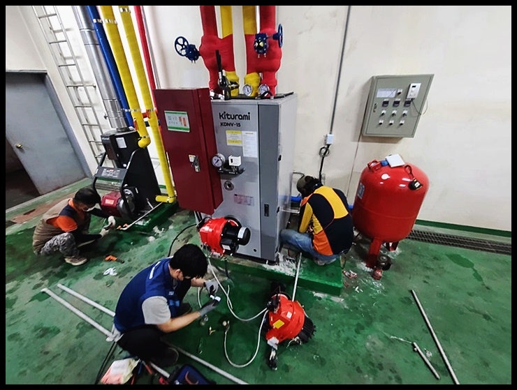 용산출장용접 Pvc 배관 스텐배관용접 으로 교체하는 작업 네이버 블로그
