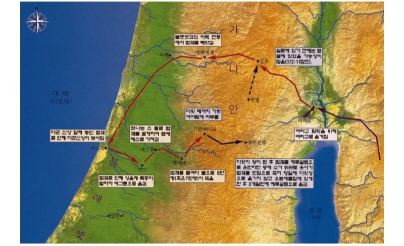 법궤 성궤 언약궤 개요 의미 뜻 역사 이동 경로 실로 에벤에셀 아벡 아스돗 가드 벧세메스 기럇여아림 아비나답 웃사 The Ark ...