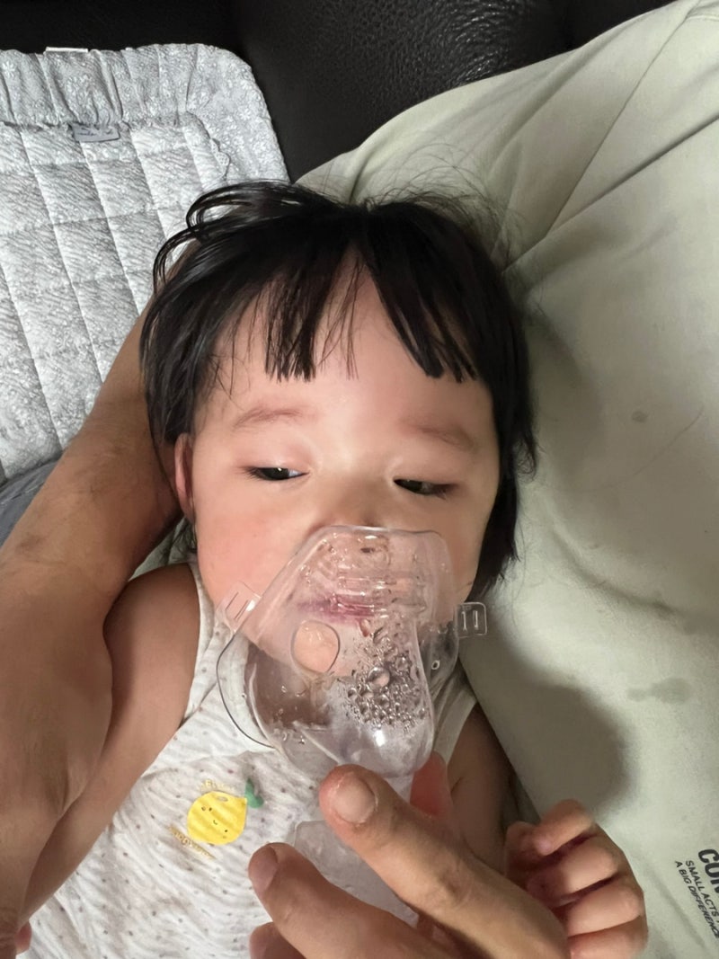아기후두염 증상열 컹컹소리 치료 과정까지 네이버 블로그