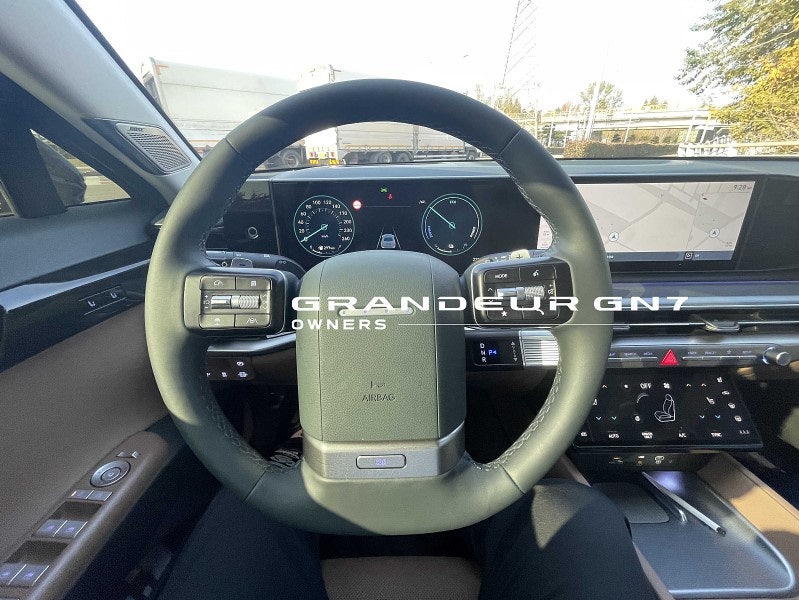 그랜저 풀체인지 GN7 하이브리드 익스클루시브 실내 최초 공개 : 네이버 블로그