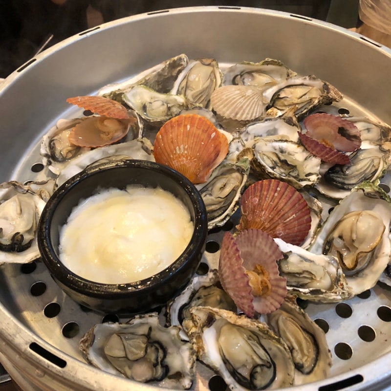 남돈내산 택이네조개전골 에코시티점 전주 석화찜 굴이 통통하고 맛난 전주혁신도시맛집 네이버 블로그