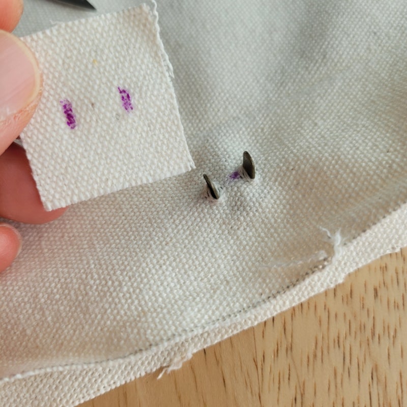 자석단추달기 똑딱이 자석 단추 달기 자석 단추 다는 방법 가방에 자석 단추 달기 네이버 블로그