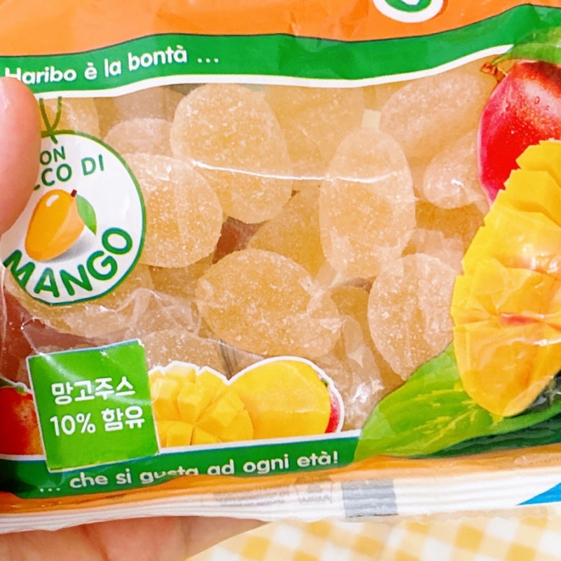 하리보 망고 솔직후기 : haribo mango : 네이버 블로그