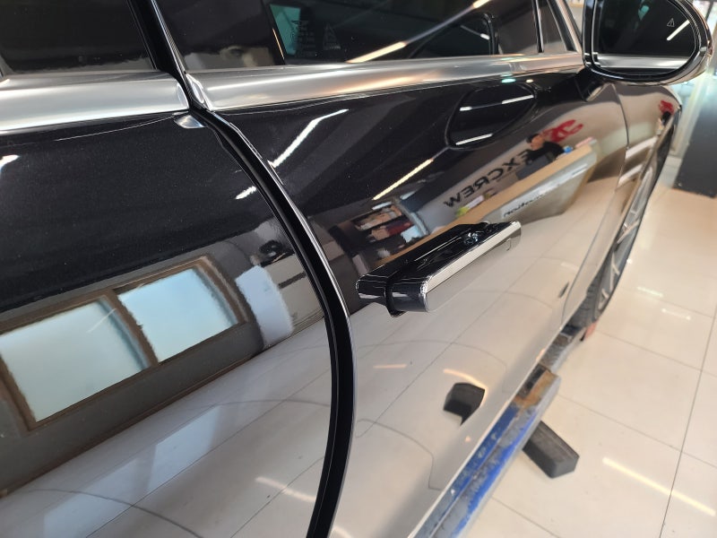 신형 제네시스 G90 Rs4 고스트도어 클로징을 오토 플러시핸들 적용차량에 순정부품으로 컨비니언스패키지 시공 네이버 블로그