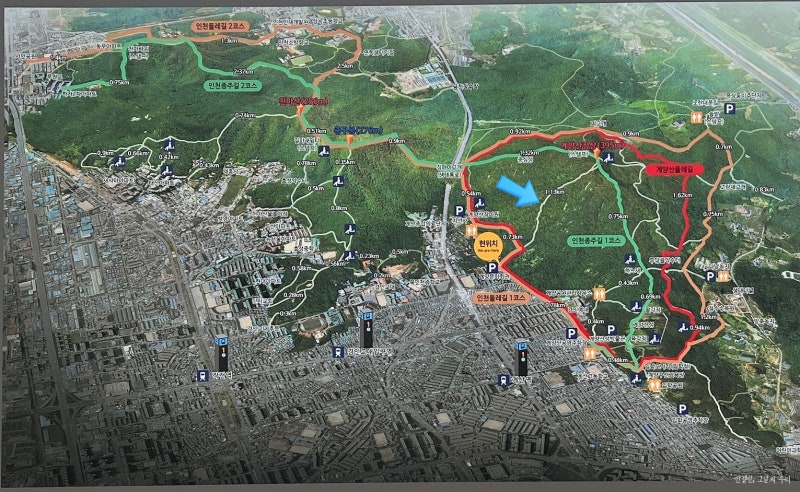 계양산 등산코스 초보자 소요시간 주차장 네이버 블로그