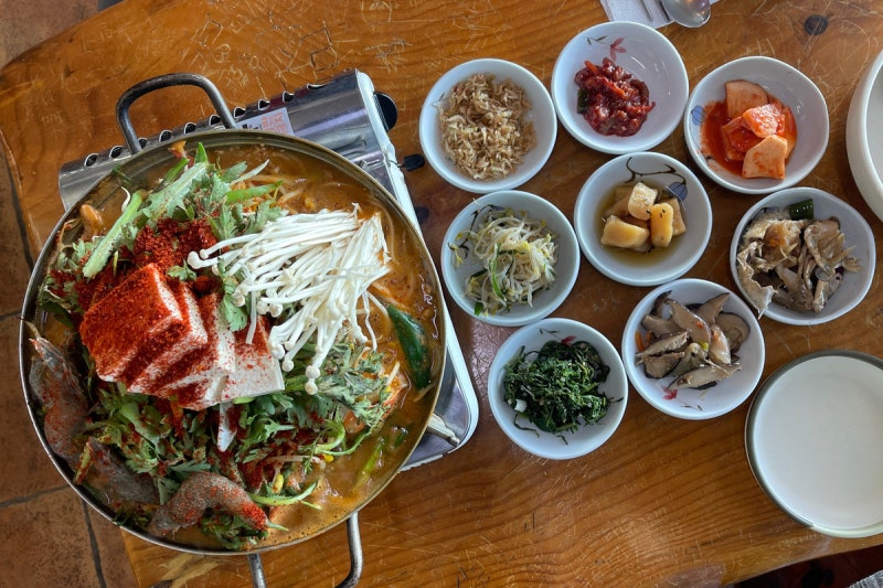 강화도 꽃게탕 토밥에 나온 석모도 맛집 춘하추동 네이버 블로그
