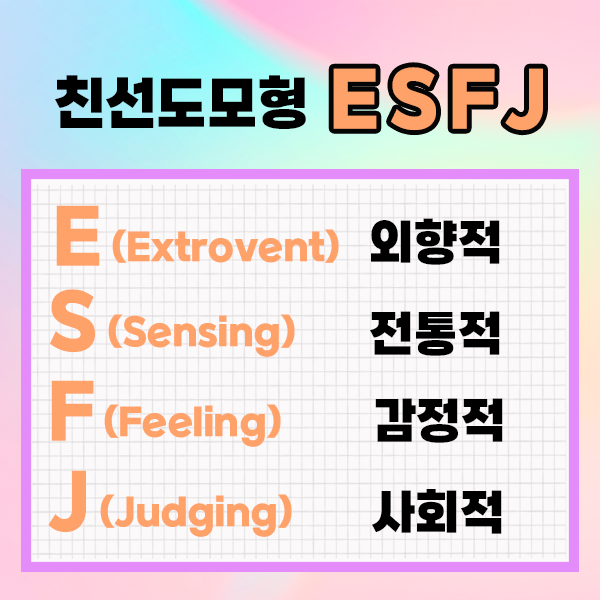entp 특징 & esfj 특징 별 연애 팩폭 MBTI 정리! : 네이버 블로그