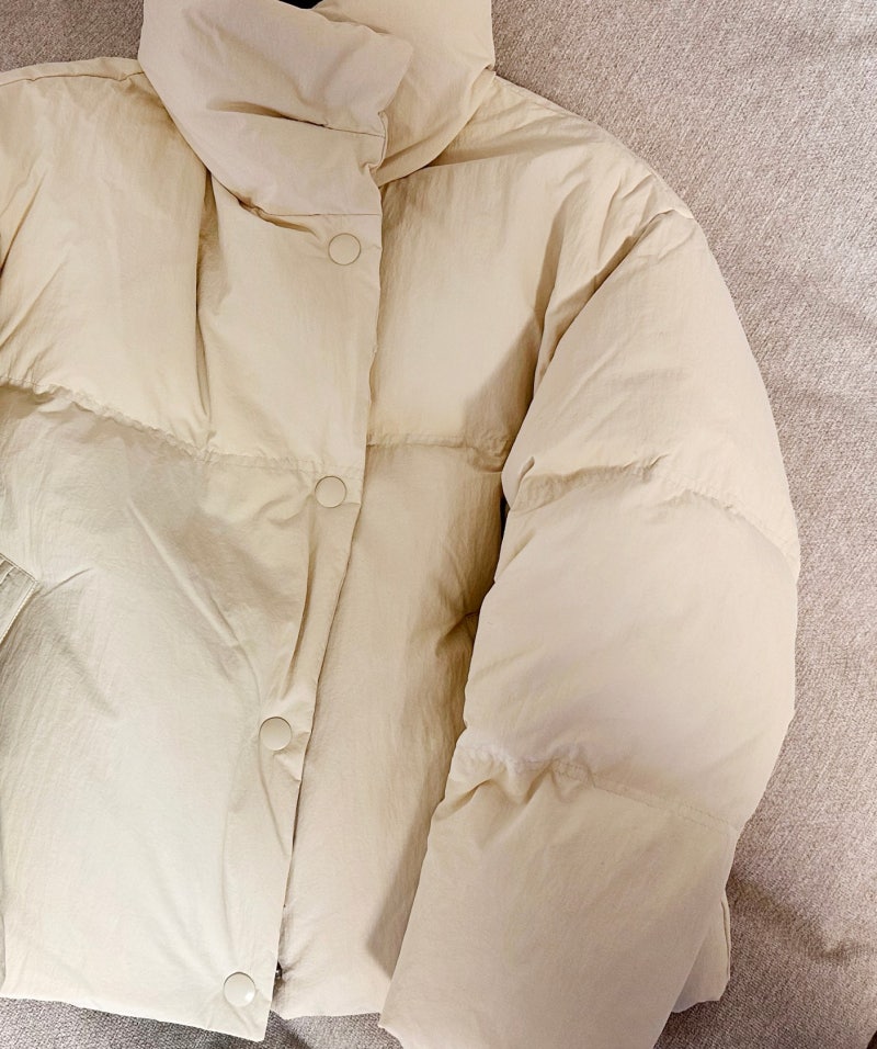 여성 숏패딩 인동에프엔 시스티나 덕다운 겨울 코디룩 추천해요 : 네이버 블로그