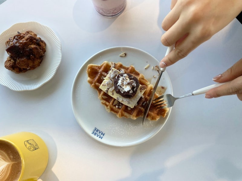 (송정) 해변열차와 가까운 송정 카페 마레마레 : 네이버 블로그