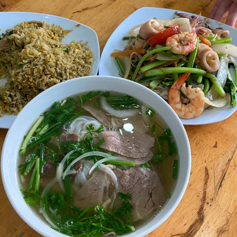 베트남 푸꾸옥 아침 일찍 문여는 밥집&카페! 푸꾸옥 새벽비행 후 갈만한곳 : Phở bò Trung Tuyến+AnBa Cafe ...